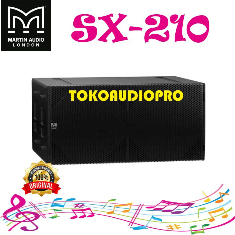 Jual Subwoofer Martin Audio SX210 2 x 10" Passive Subwoofer SX-210 SUB ...