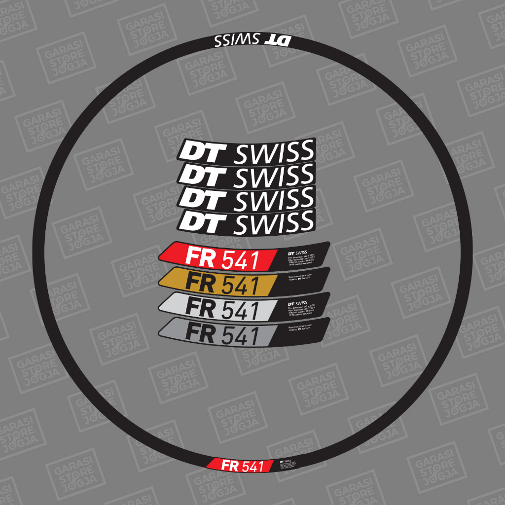 Jual Decal Rims DT SWISS FR541 | Shopee Indonesia