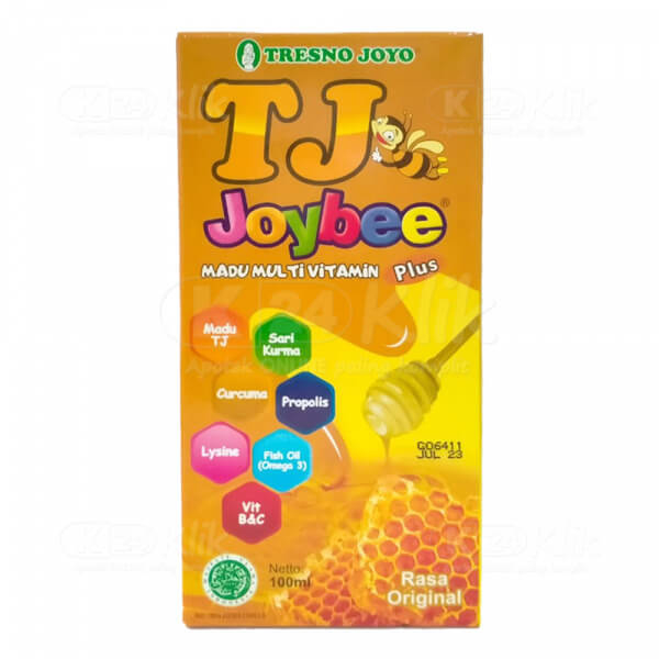 Jual Madu Tj Joybe Multivitamin Plus 100ml - madu tj joybee RASA ORIGINAL | Shopee Indonesia