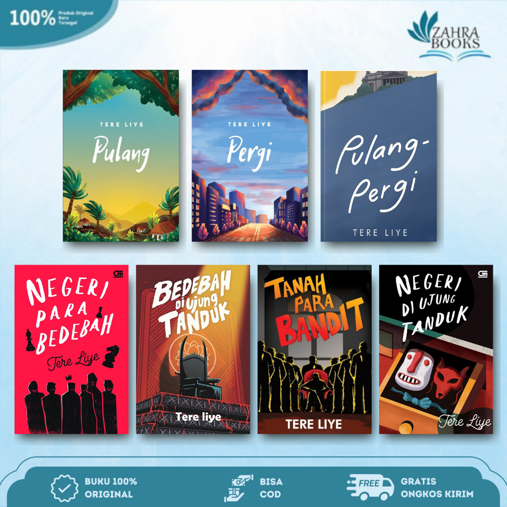 Jual NOVEL SERI AKSI KARYA TERE LIYE; PULANG, PERGI, PULANG-PERGI ...