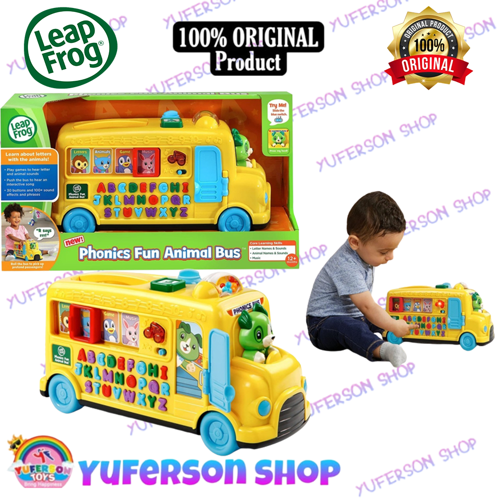 Jual Leapfrog Phonics Fun Animal Bus | Shopee Indonesia