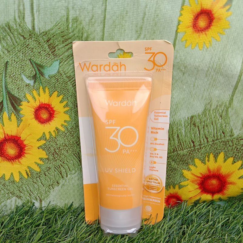 Jual Wardah UV Shield Sunscreen Gel spf 30 40ml | Shopee Indonesia
