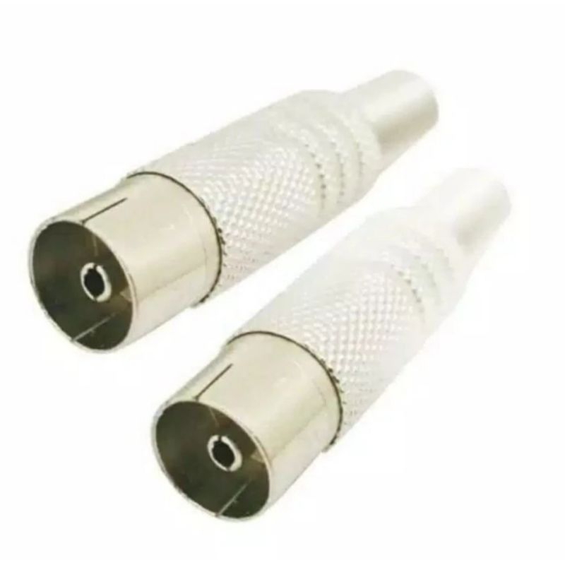 Jual Socket TV Besi FEMALE / Jek Jack Jeck Antena Anten Cewek / Cover ...