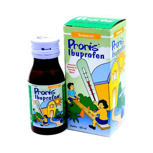 Jual Proris ( Ibu Profen ) Suspensi 60 ml/ Menurunkan deman ...