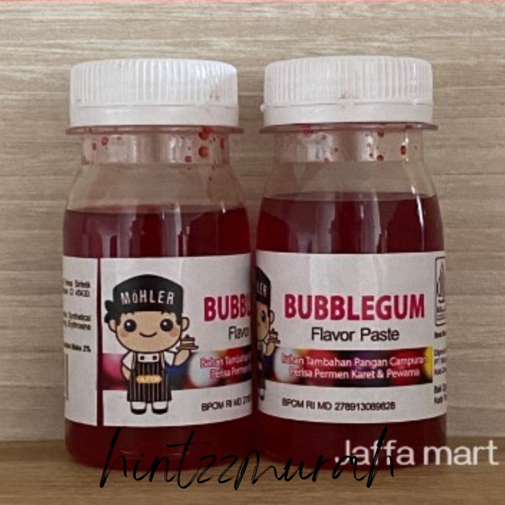 Jual Perisa Permen Karet By Mohler Essence Bubblegum 60 Gram ~ Flavor ...