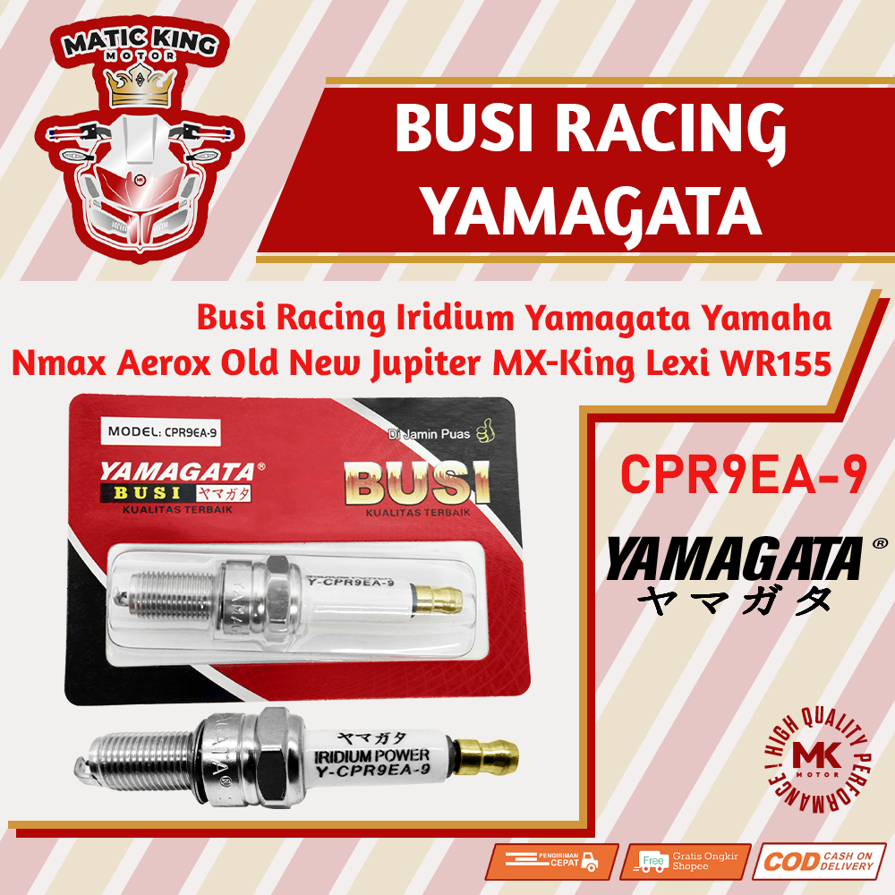 Jual Busi Spark Racing Yamaha Nmax Aerox Lexi Xeon RC Vixion Jupiter MX ...