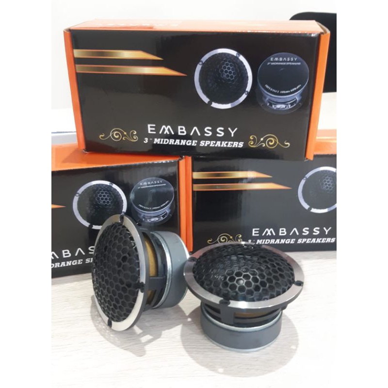 Jual Speker embasy 3inc Midrange embasy 3inc | Shopee Indonesia