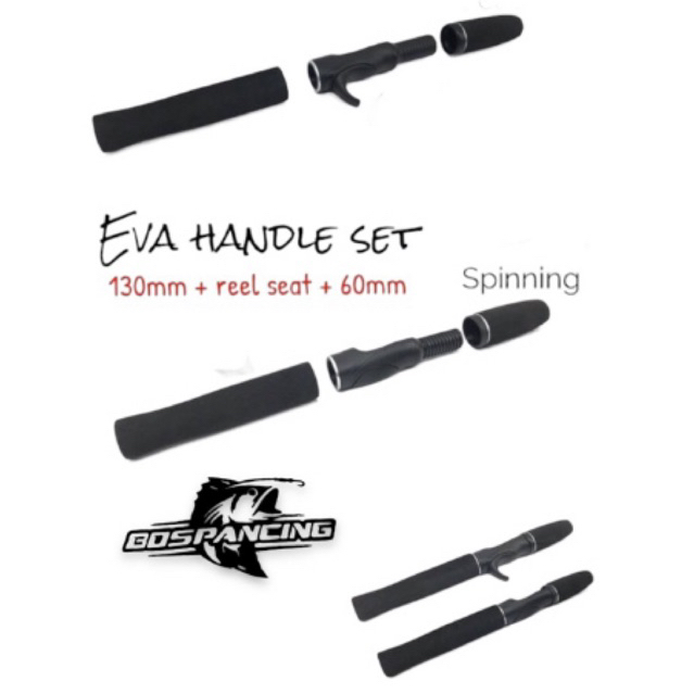 Jual Eva Handle set - Gagang Joran Custom Spinning/Casting | Shopee ...