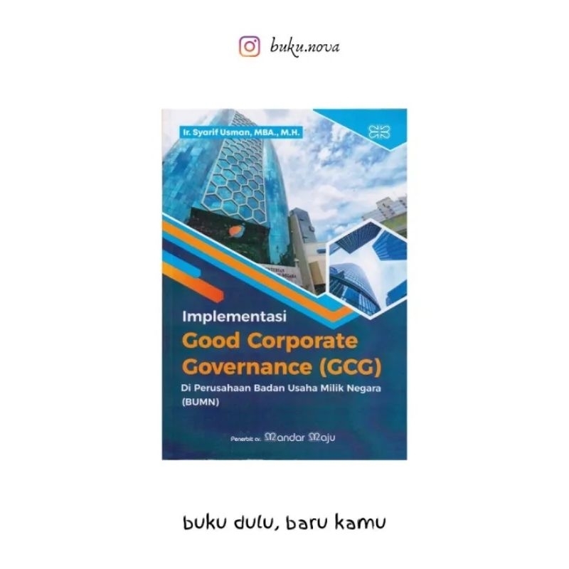 Jual Buku Implementasi Good Corporate Governance (GCG) di Perusahaan Badan Usaha Milik Negara ...