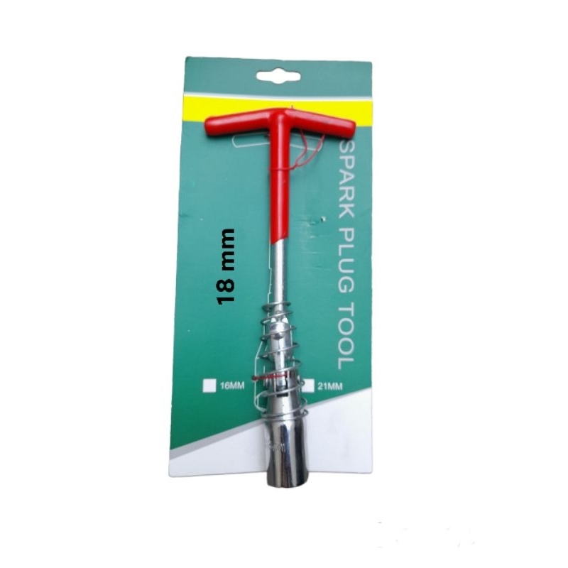 Jual Kunci busi model T flexibel 18 mm kunci busi motor | Shopee Indonesia