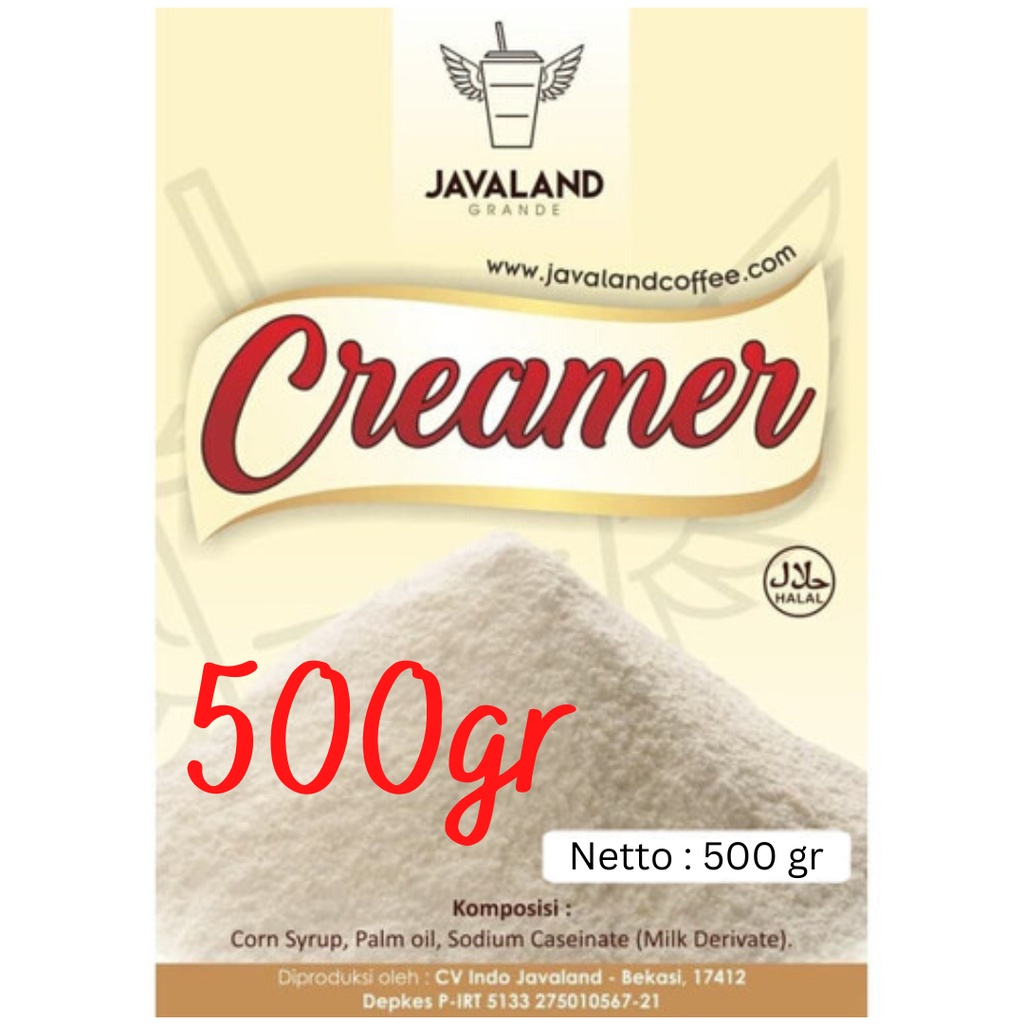 Jual 500gr Creamer Reguler Krimer Bubuk Non-Dairy creamer | Shopee ...