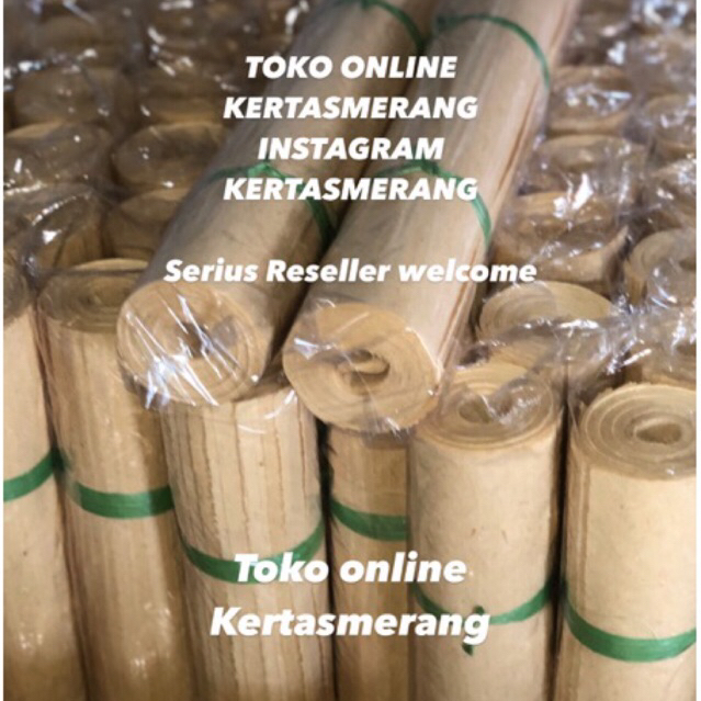 Jual Kertas Merang Tebal / Kertas Penyerap Minyak Makanan Tebal ...