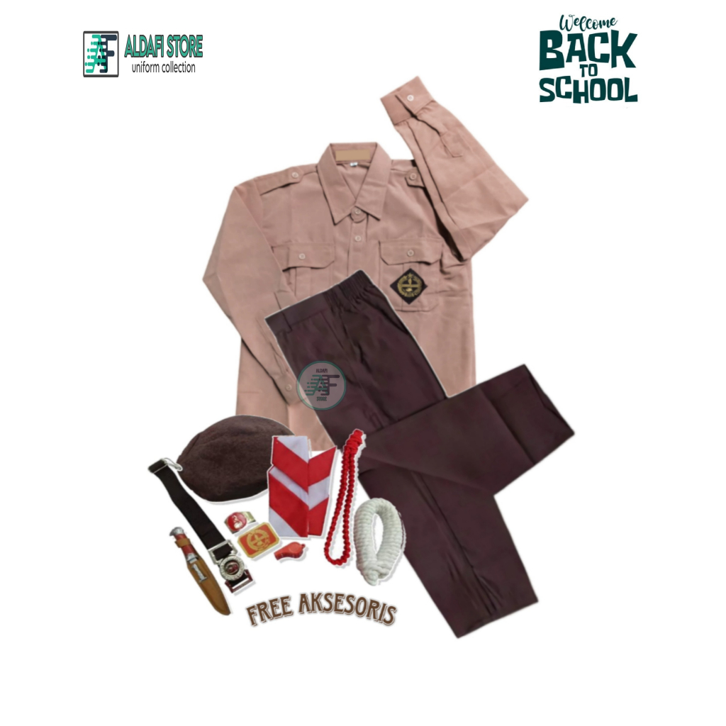 Jual Seragam Pramuka Penggalang SD Panjang Setelan Anak Laki Laki Kelas ...