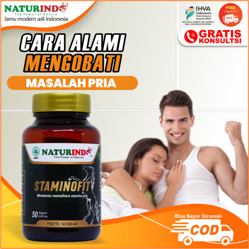 Jual MENJAGA STAMINA PRIA HERBAL STAMINOFIT NATURINDO | Shopee Indonesia