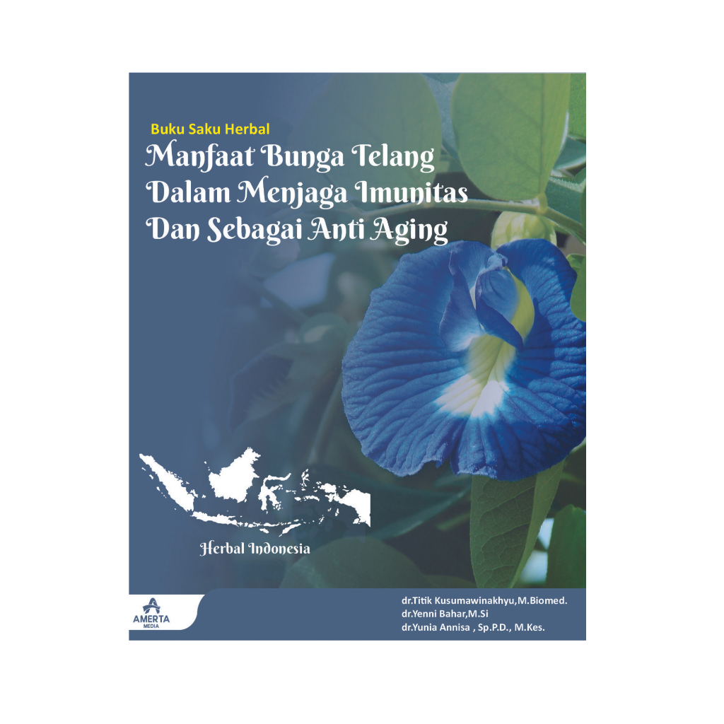 Jual BUKU SAKU HERBAL MANFAAT BUNGA TELANG | Shopee Indonesia