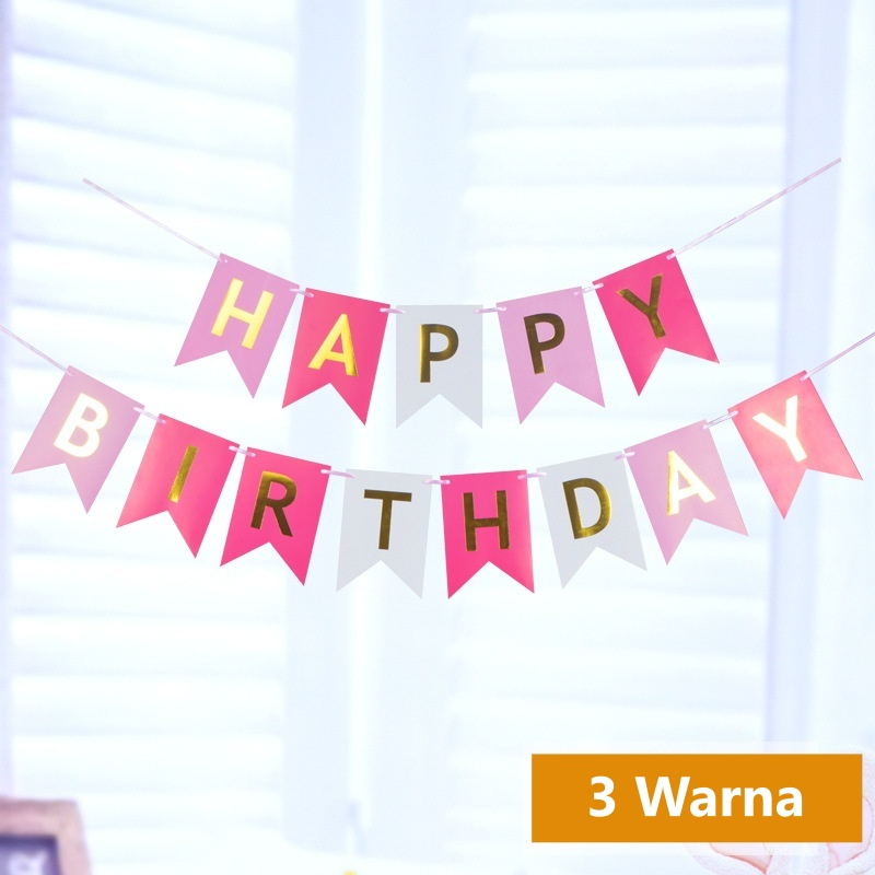 Jual aiGooTan - BANNER ULTAH SEGILIMA - Flag Tulisan Ulang Tahun Anak ...