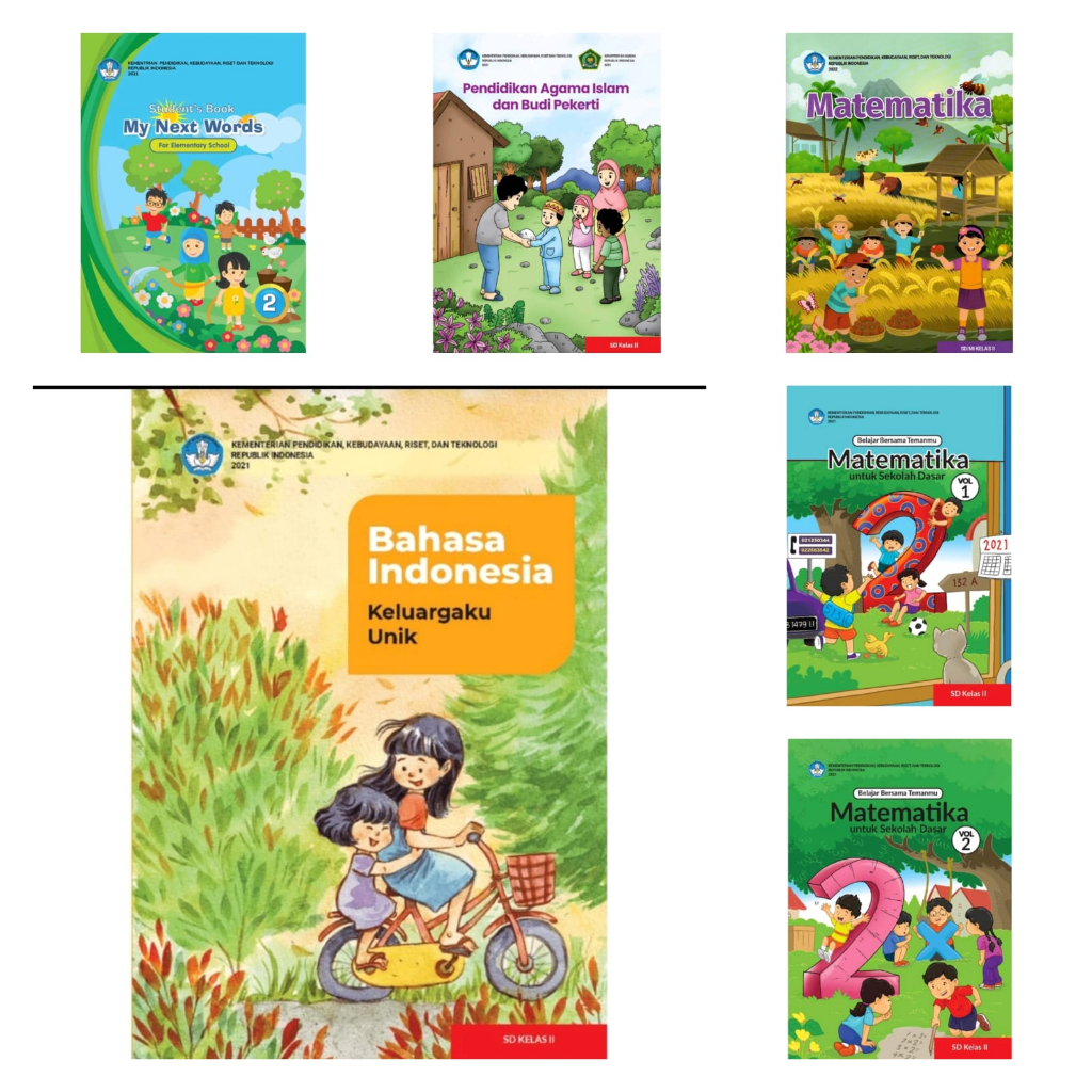 Jual ORIGINAL BUKU SISWA KURIKULUM MERDEKA KELAS 2 SD KEMENDIKBUD | Shopee Indonesia