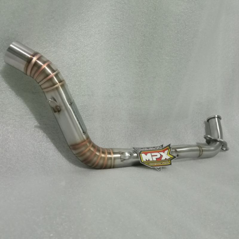 Jual pipa/header leheran knalpot racing inlet 38 vario VARIO 150 vario ...