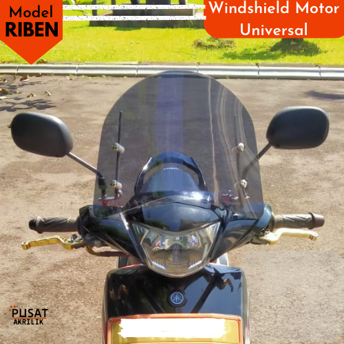 Jual Windshield Motor Universal Rayben ukuran 30cm x 40cm Visor Tameng ...