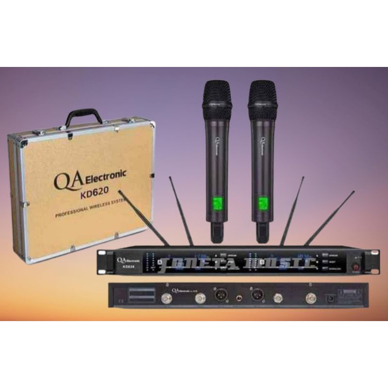 Jual MIC WIRELESS QA ELECTRONIC KD 620 / KD620 BY RDW PROFESSIONAL ...