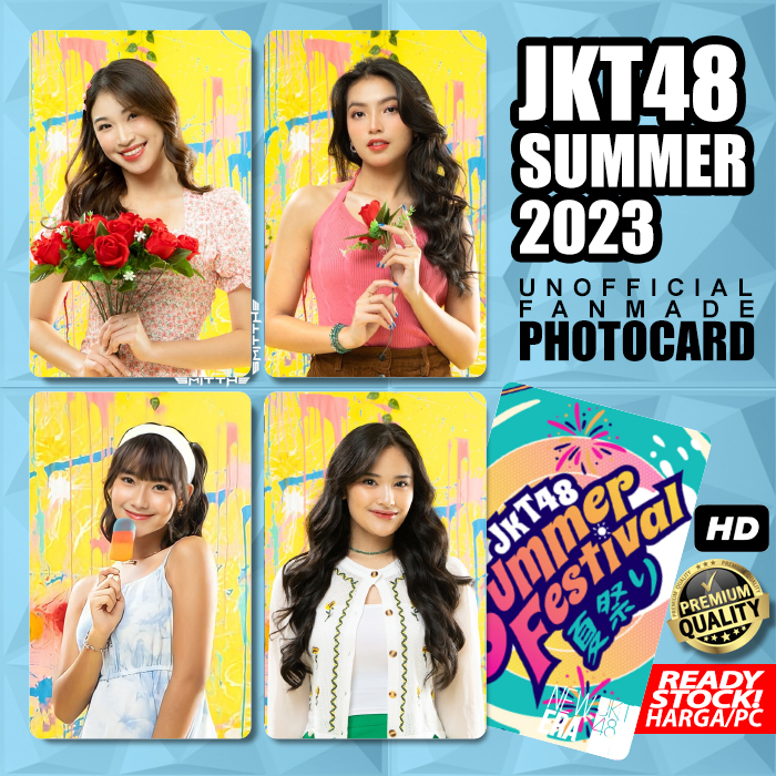Jual Photocard JKT48 Summer Edition 2023 Unofficial Photo Card Kartu | Shopee Indonesia