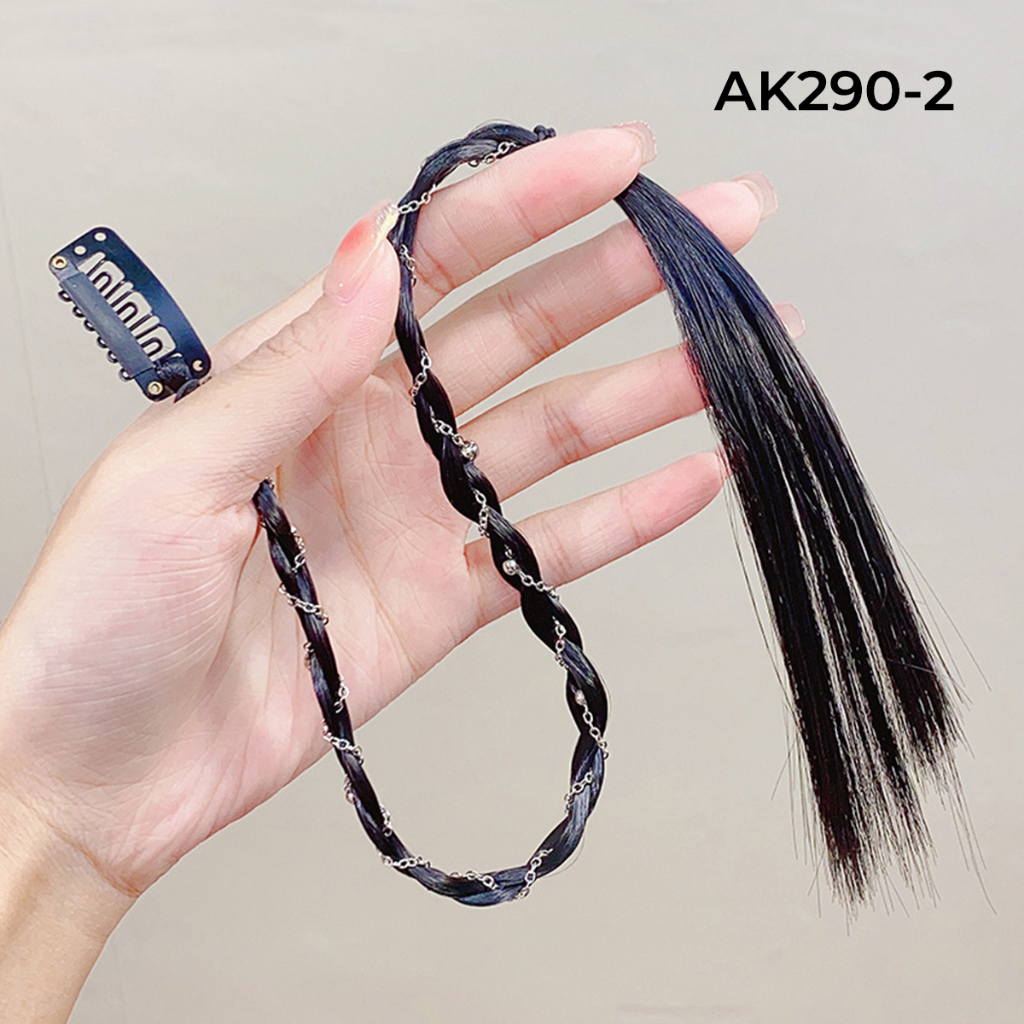 Jual Rambut Palsu Kepang Ponytail Hair Clip Extension Gaya Hip Hop ...