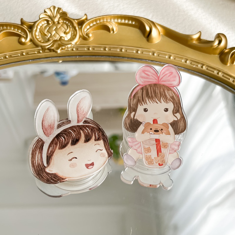 Jual [ READY STOCK ] Popsocket Baby Boba & Bunny Girl | Shopee Indonesia