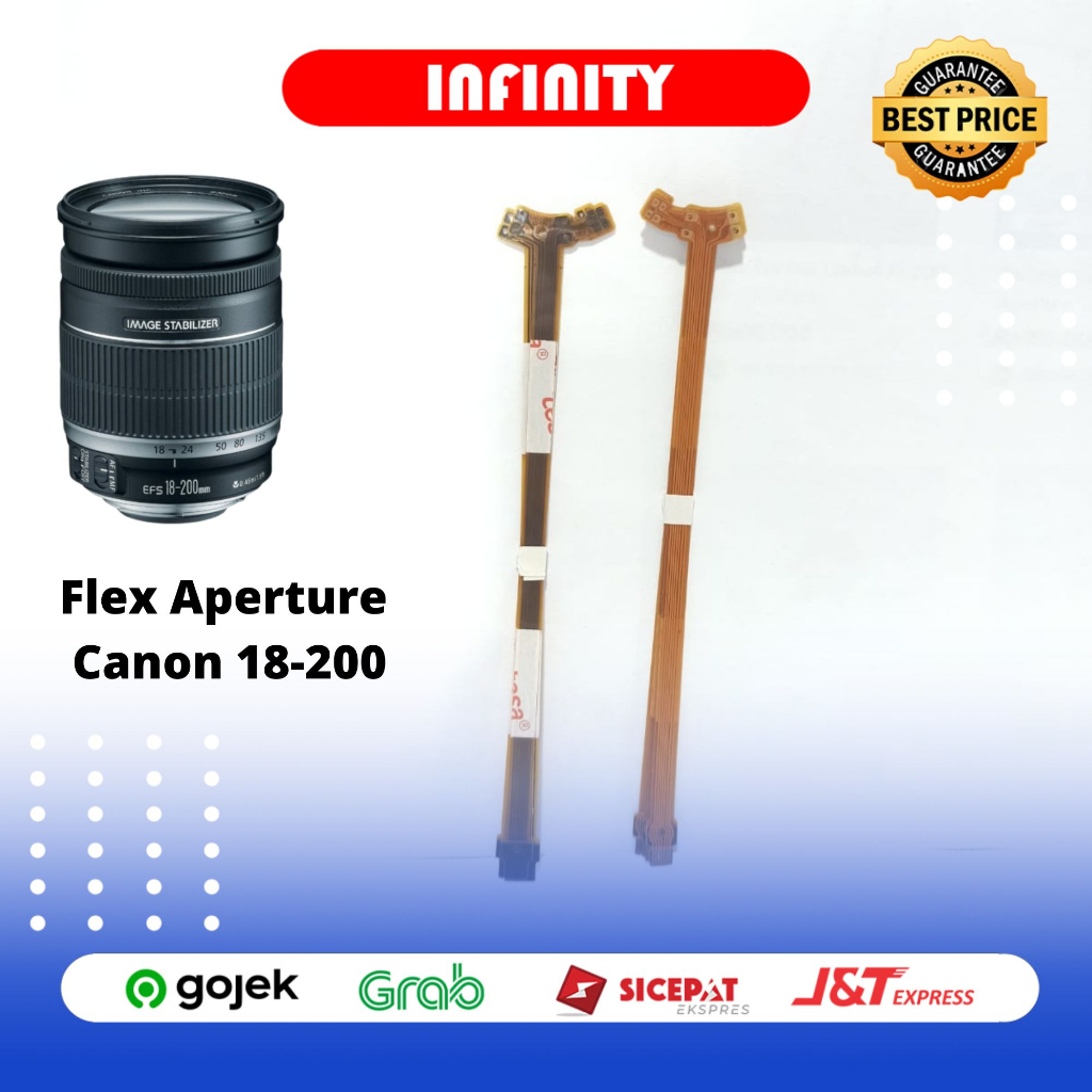 Jual flex Aperture shutter canon 18-200 18-200mm IS | Shopee Indonesia
