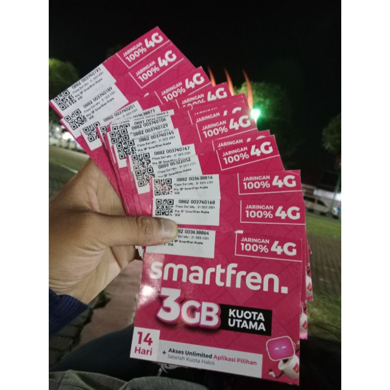Jual Smartfren 3gb(12digit) | Shopee Indonesia