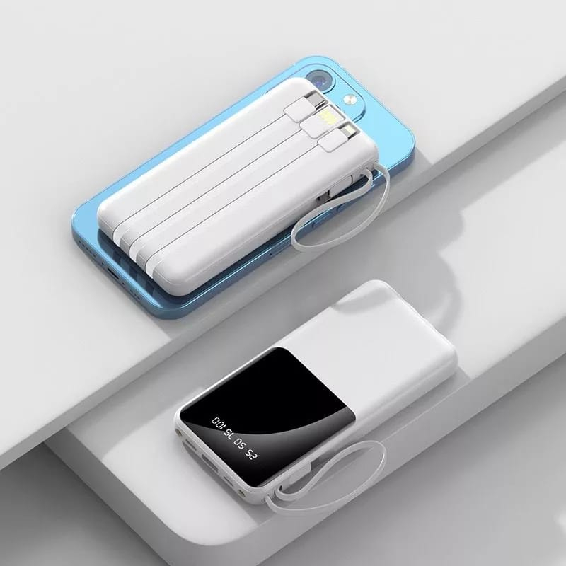 Jual QP 15 Power Bank 25W QTOP Dengan Layar LCD Senter Capacity 10.000 ...