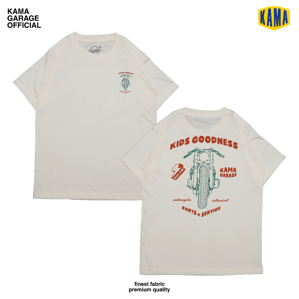 Jual KAMA GARAGE Part and service - Motor Scrambler - baju kaos anak ...