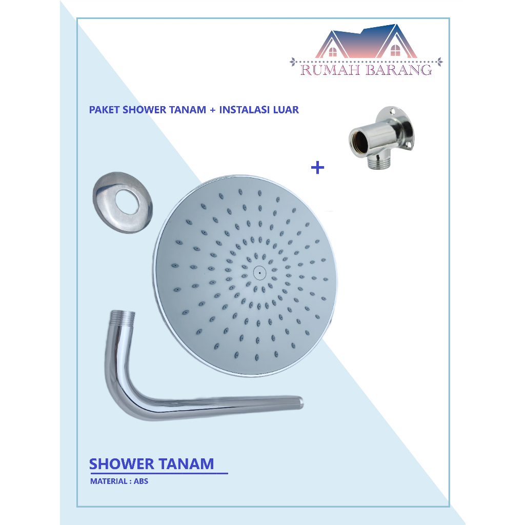 Jual Wall Shower / Shower Mandi / Shower Dinding / Shower Tanam Tanpa ...