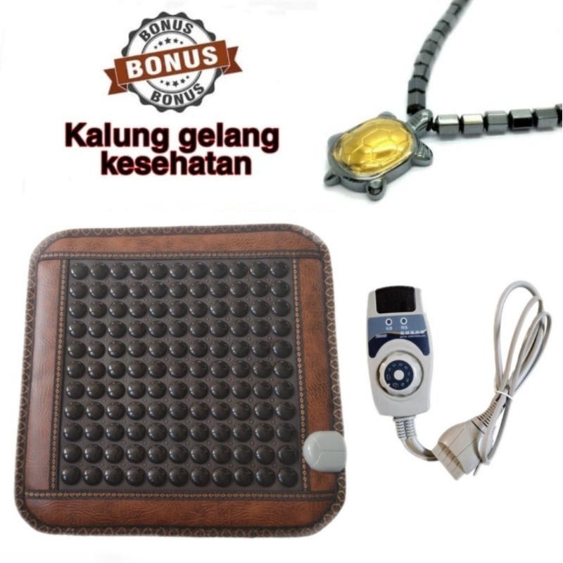 Jual dudukan Matras batu giok - matras terapi batu giok - batu giok ...