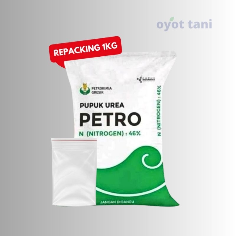 Jual Pupuk Urea Petro 1Kg (Repack - Original) | Nitrogen 46% | Petrokimia Gresik | Shopee Indonesia