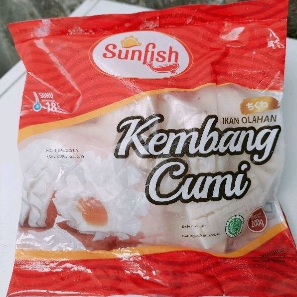 Jual Sunfish Kembang Cumi 200gr Ikan Olahan Suki Bentuk Cumi Flower ...