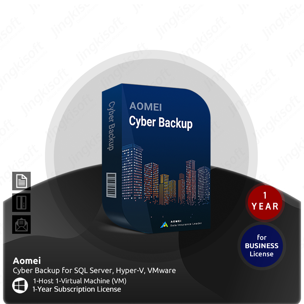 Jual AOMEI Cyber Backup VM (1-Host Unlimited VM Perpetual Lifetime ...