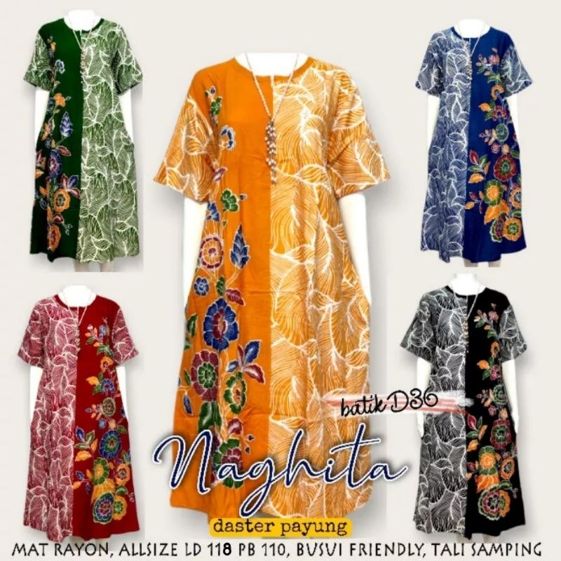 Jual Daster cantik payung rayon Naghita ld 118 kekinian Murah Baju ...