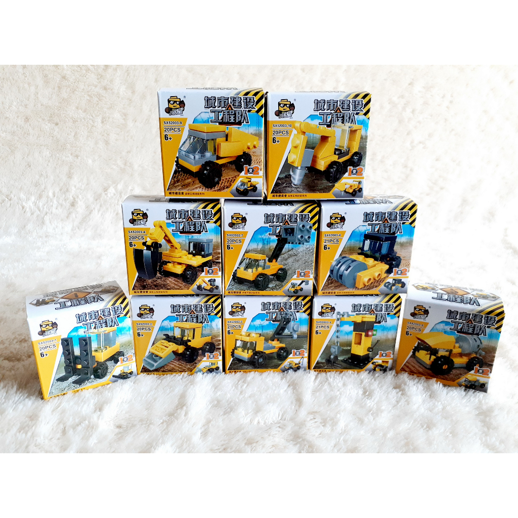 Jual Mainan Mini Creative Mobil alat Berat , Mainan Mini Creative Seri ...