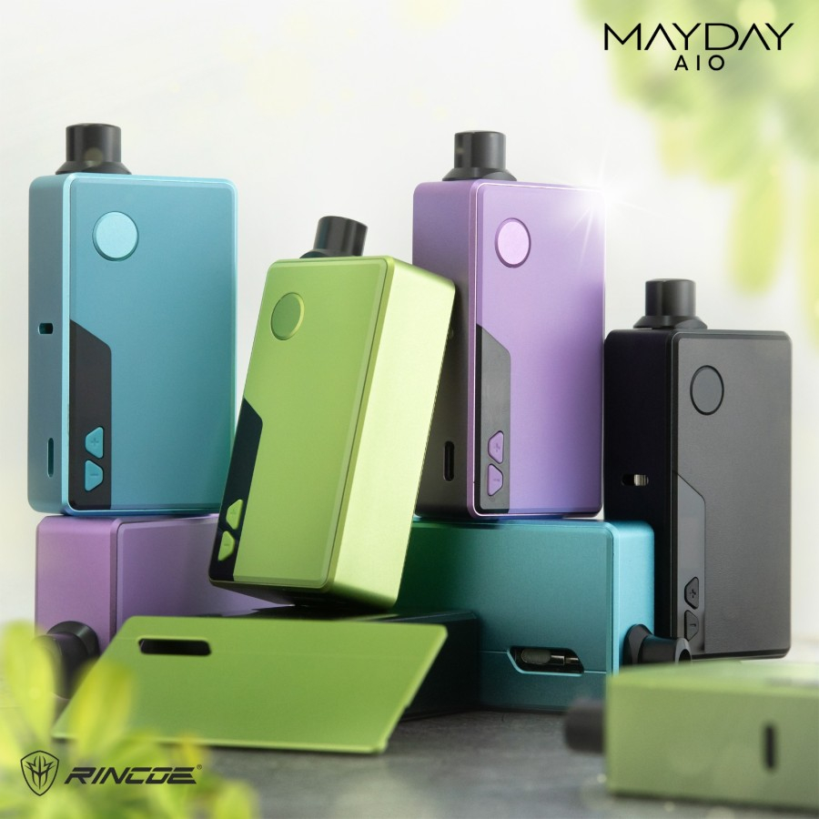 Jual Pod Rincoe Mayday Aio 80W 18650 Pod AIO Kit 100% Authentic by ...