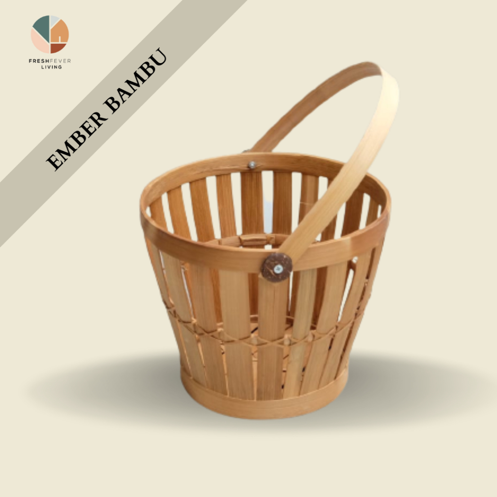 Jual EMBER BAMBU / POT BAMBU / WADAH BAMBU | Shopee Indonesia