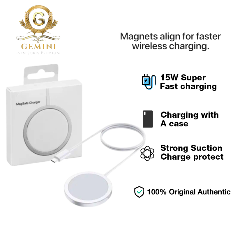Jual Magsafe Charger Kabel Magsafe USB C Lightning Original Wirelles ...
