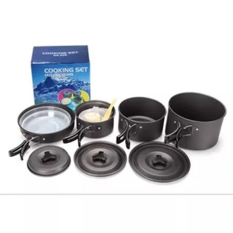 Jual Cooking Set DS 500 - Nesting Set Camping - Alat Masak Kemping ...