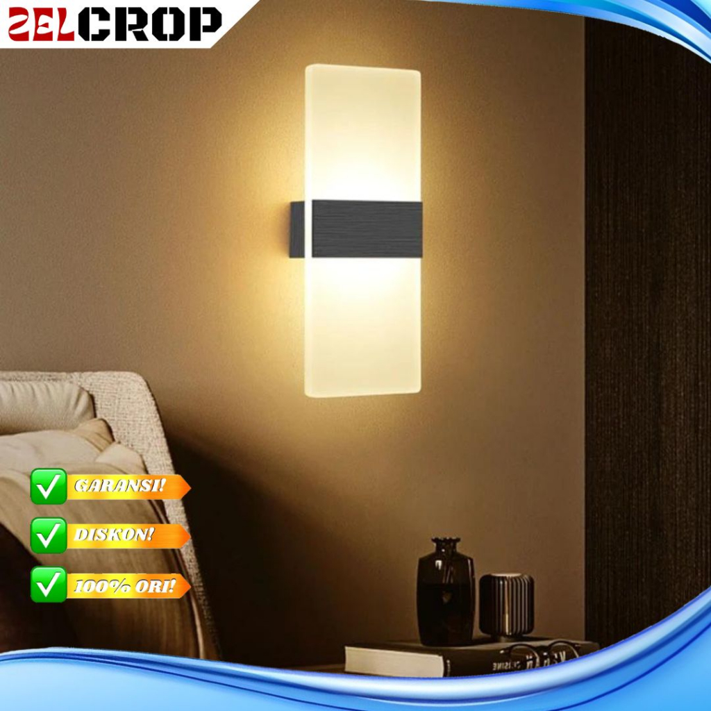 Jual Lampu Dinding Minimalis Led Hias Ruang Tamu Kamar Tidur Tiang ...