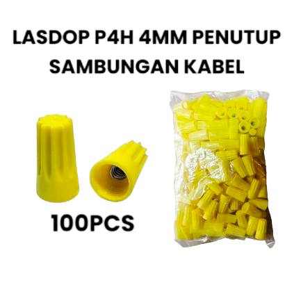 Jual Lasdop P4 Terminal Penyambung Kabel Putar 4MM Electrical Connector ...