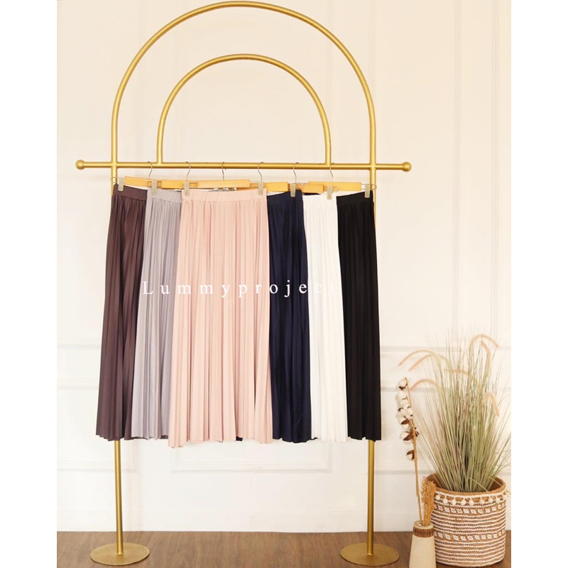 Jual Premium Prisket | Rok Prisket | kasual | Rok plisket | Shopee ...