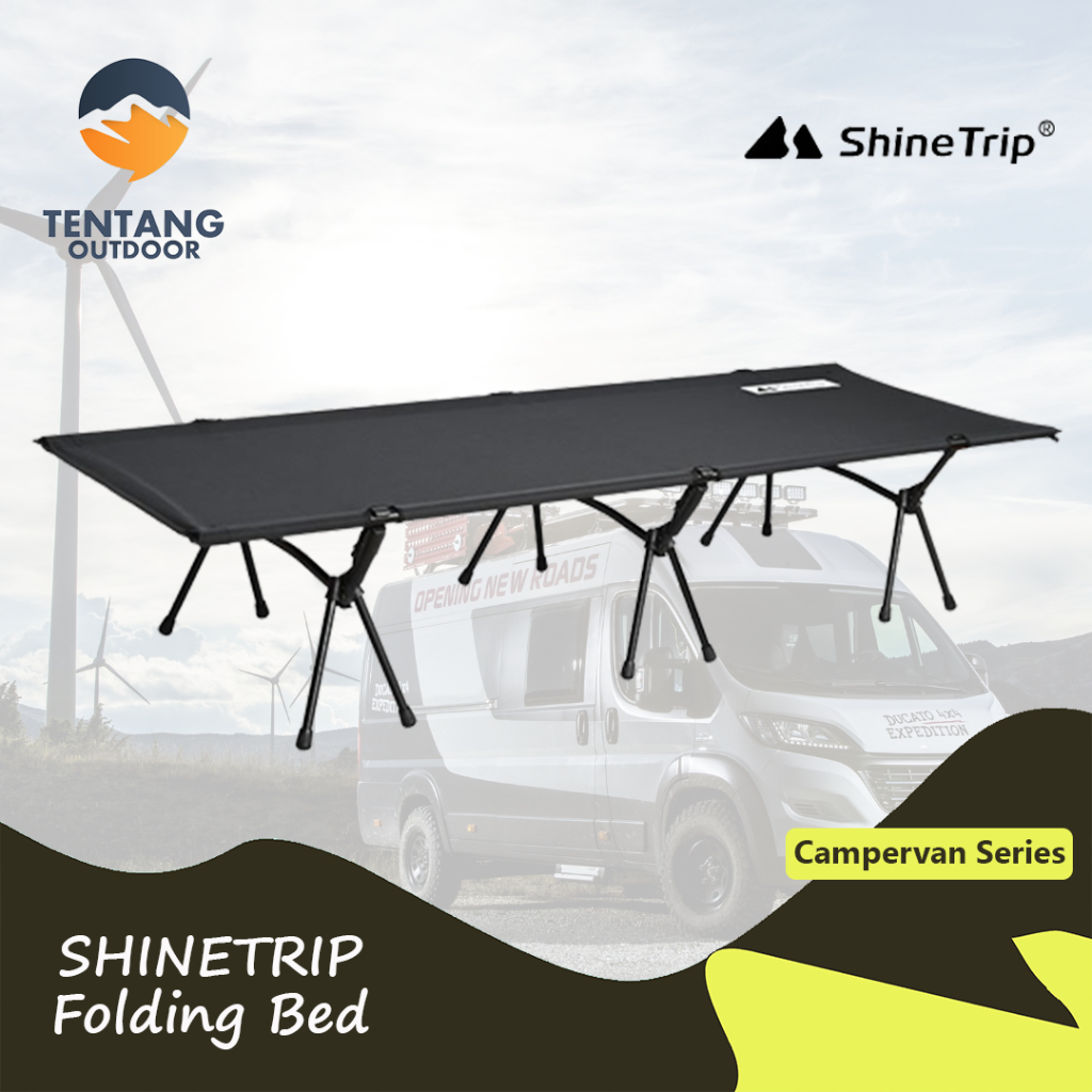 Jual SHINETRIP Ranjang Lipat Portable Folding Bed Velbed Camping Bed ...