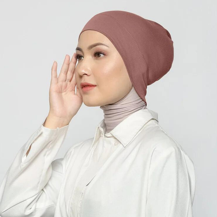 Jual Inner Kaos Anti Pusing Ciput Kupluk Basic – Bahan Kaos Rayon Premium, Nyaman dan Rapi untuk ...