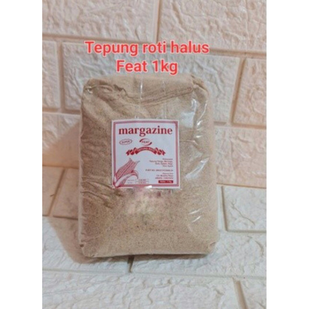 Jual Tepung Roti Halus Bread Crumbs Tepung Panir nugget Feat 1 Kg ...