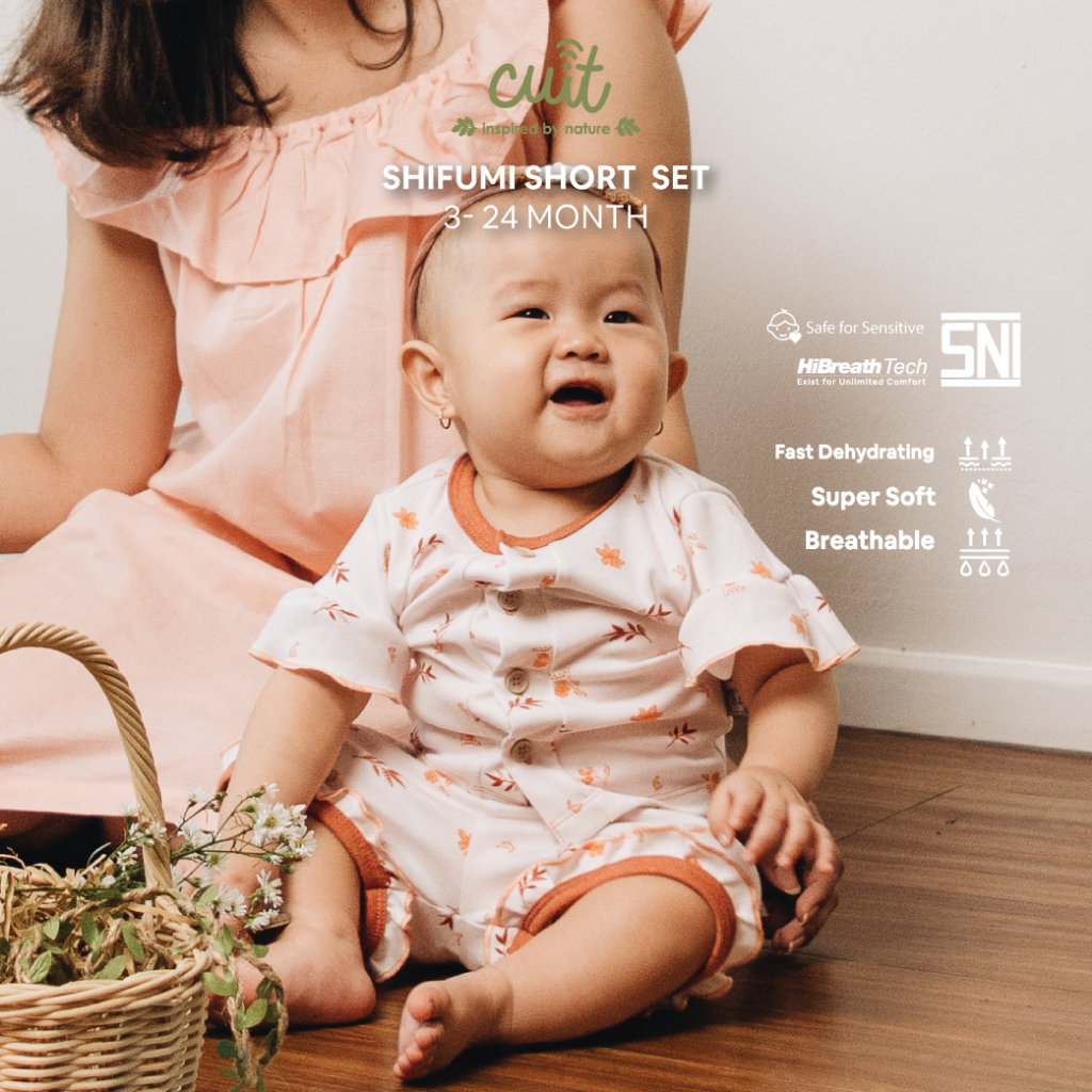 Jual CUIT Baby 3 Bulan - 2 Tahun Set Pendek Ruffle Shifumi | Shopee ...