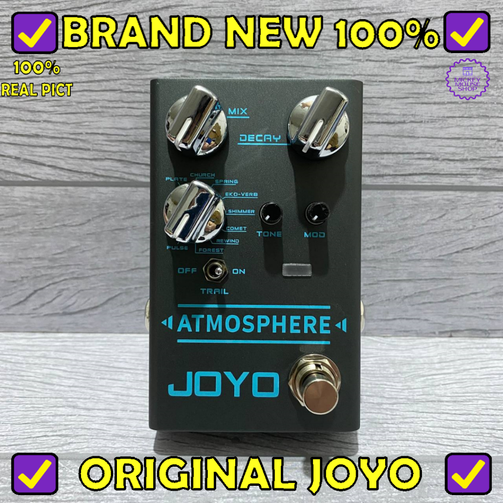 Jual Efek Gitar JOYO R-14 ATMOSPHERE Reverb Multi 3D Sounding Digital ...